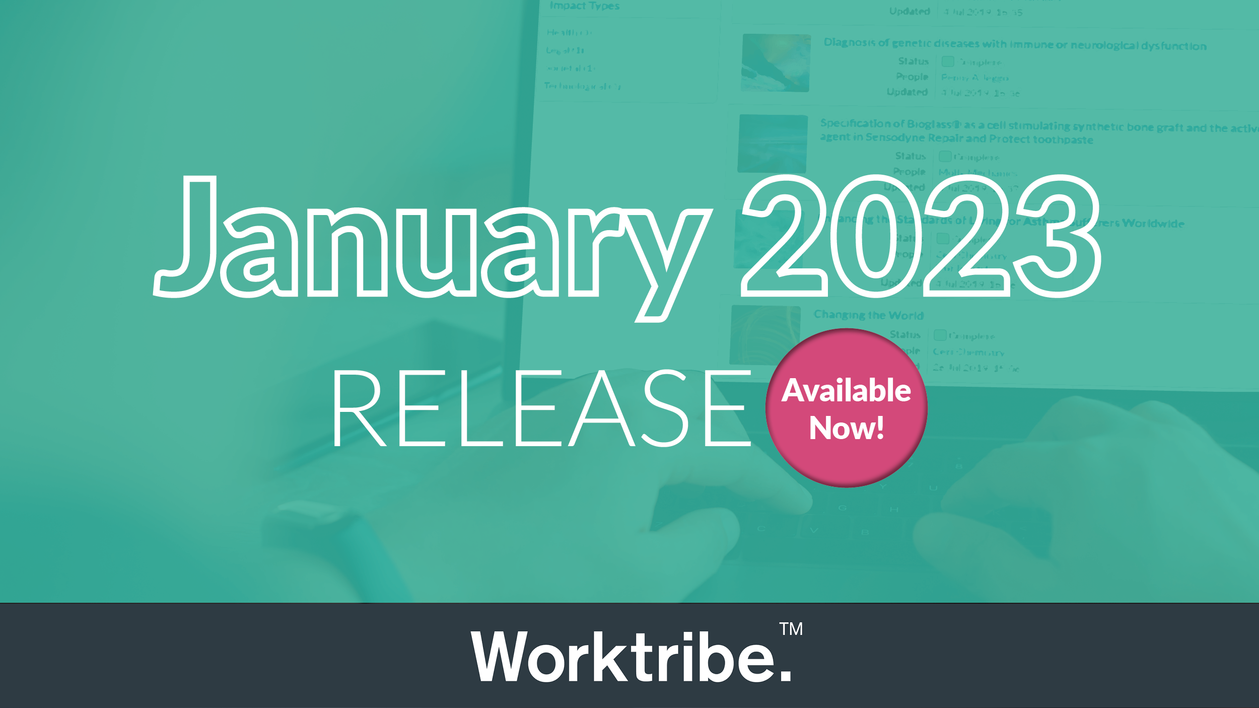 January 2023 release is now available - Worktribe
